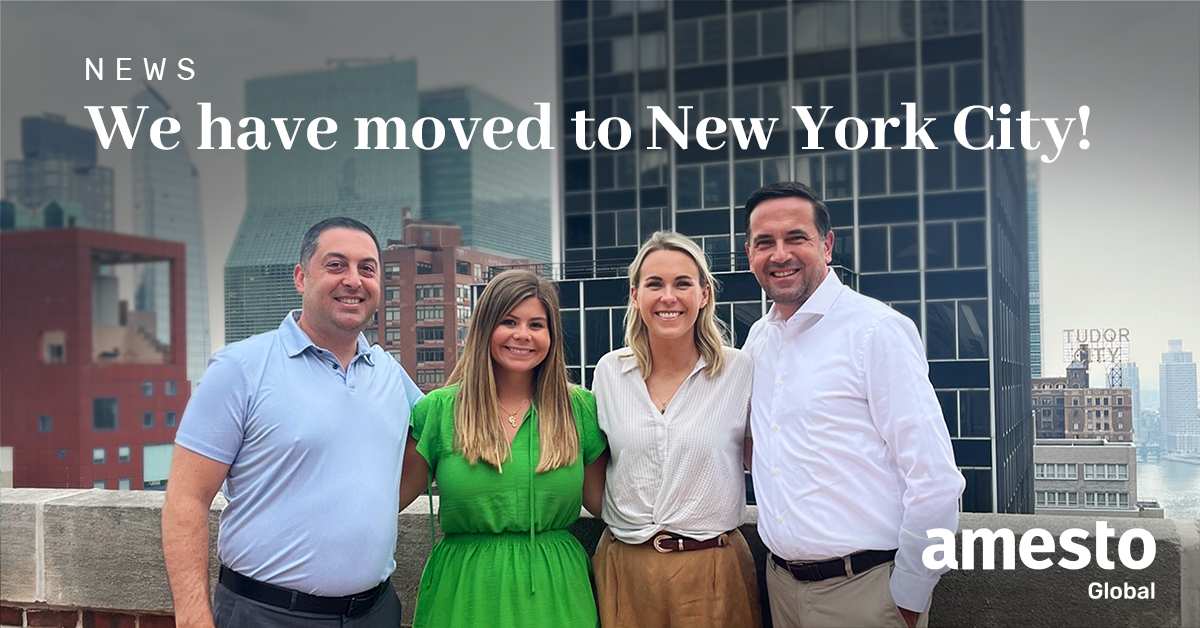 Amesto Global USA has moved to NYC!